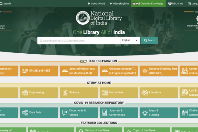 Digital Library Knowledge Portal – DAV Unit VIII Library